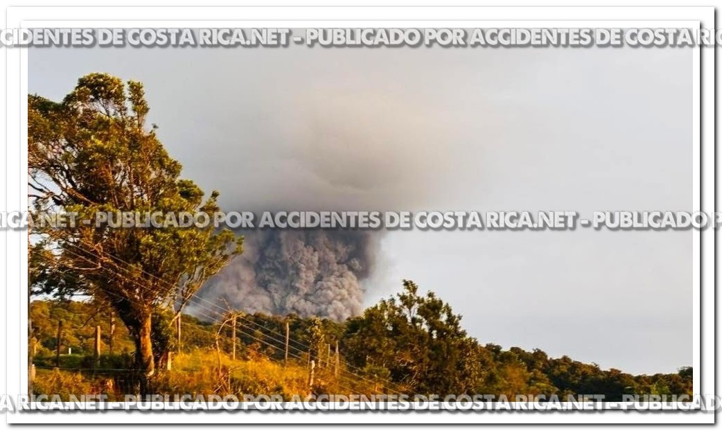Volcán Poás lanza columna de ceniza de 3.5 kilómetros: autoridades ...