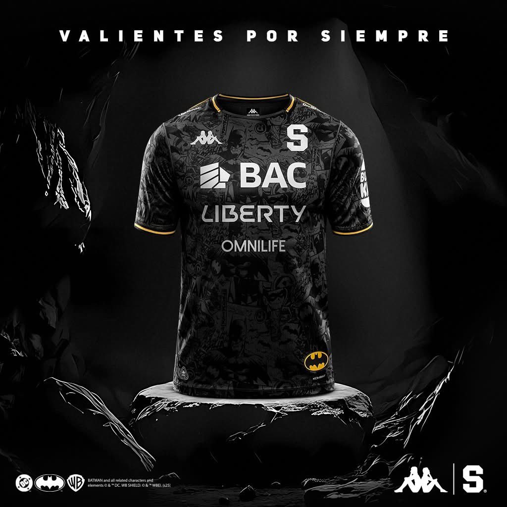Saprissa revela uniforme inspirado en Batman con dos versiones: blanco ...